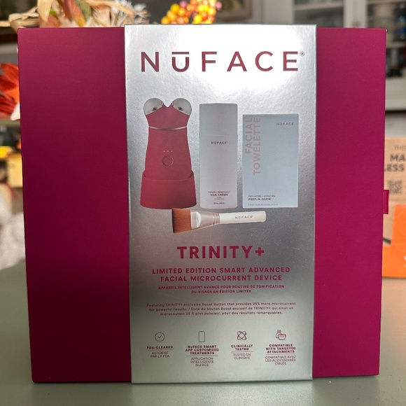 NuFace | Skincare | Nuface Trinity Plus Limited Edition Holiday Red ...